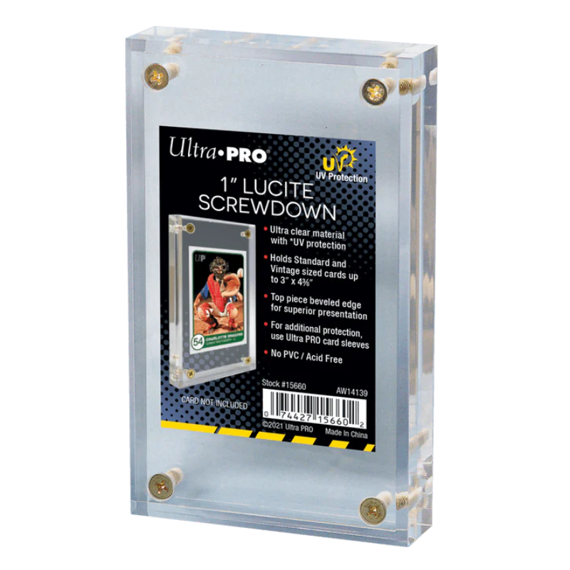 **CLEARANCE** Ultra Pro - Lucite 1" Screwdown – The Game Tree NZ