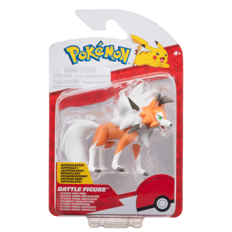 Pokemon Battle Figure Pack - Lycanroc – The Game Tree NZ
