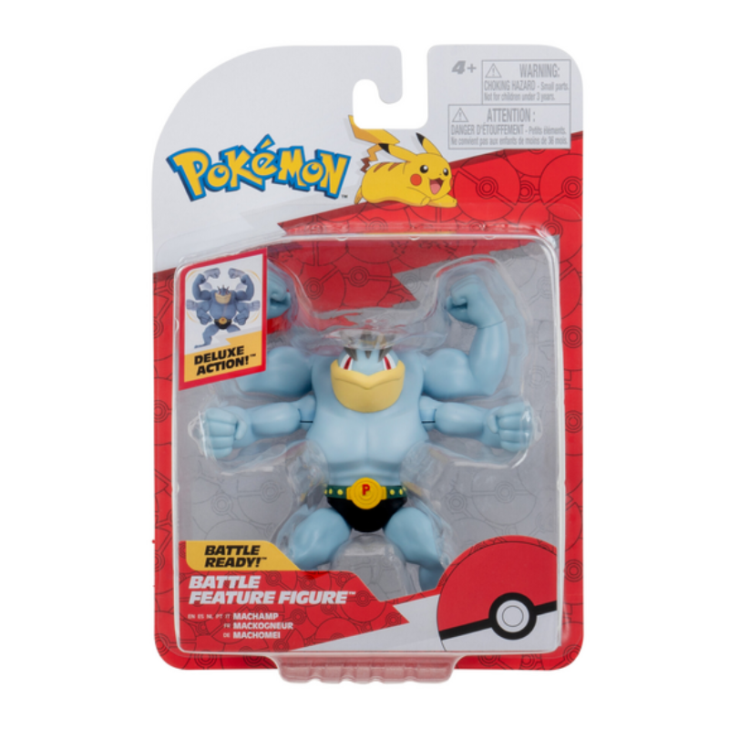 Pokemon Battle Feature Figure - Machamp – The Game Tree NZ