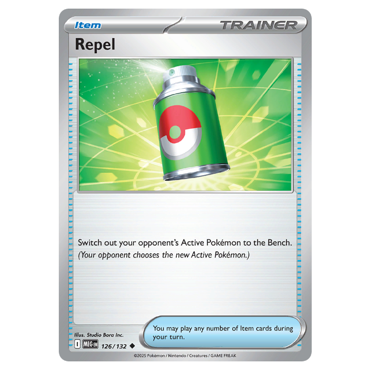 Repel - Mega Evolution - 126/132 - Uncommon – The Game Tree NZ