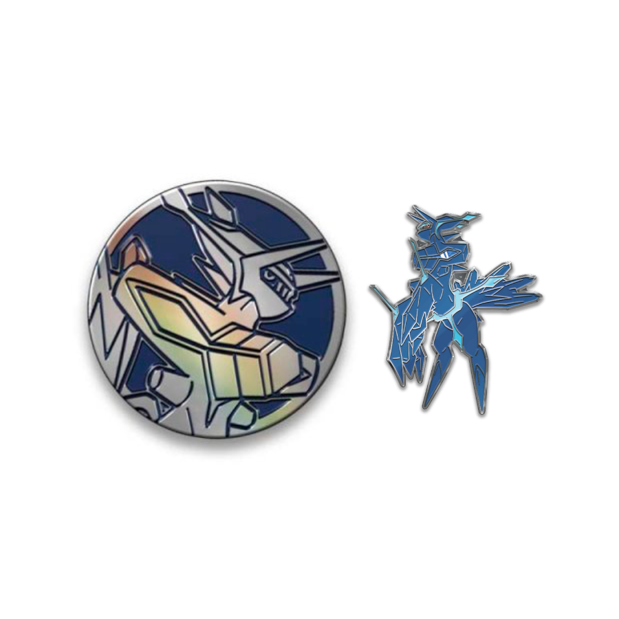 Origin Forme Dialga Pin and Large Coin – The Game Tree NZ