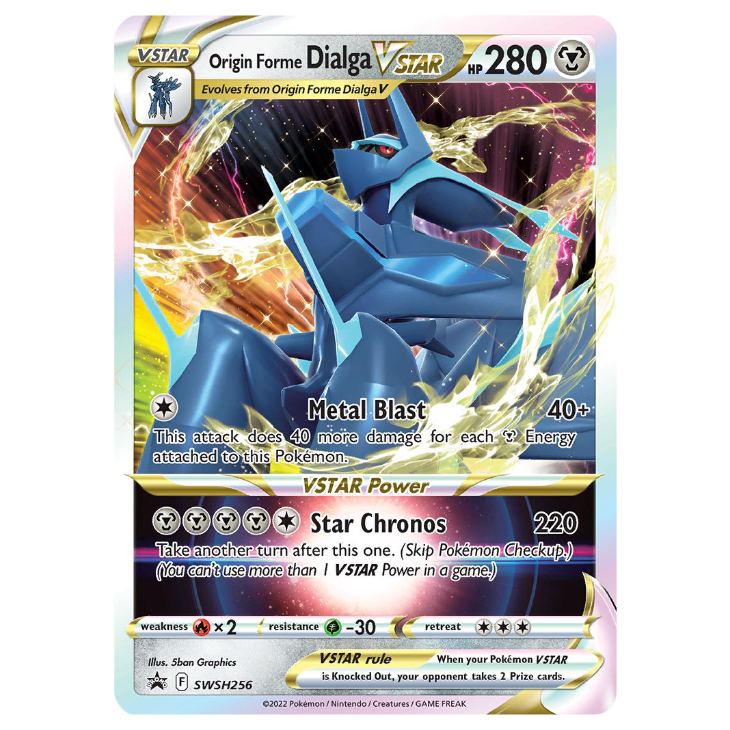 SWSH256 Origin Forme Dialga VSTAR - Holo Promo – The Game Tree NZ