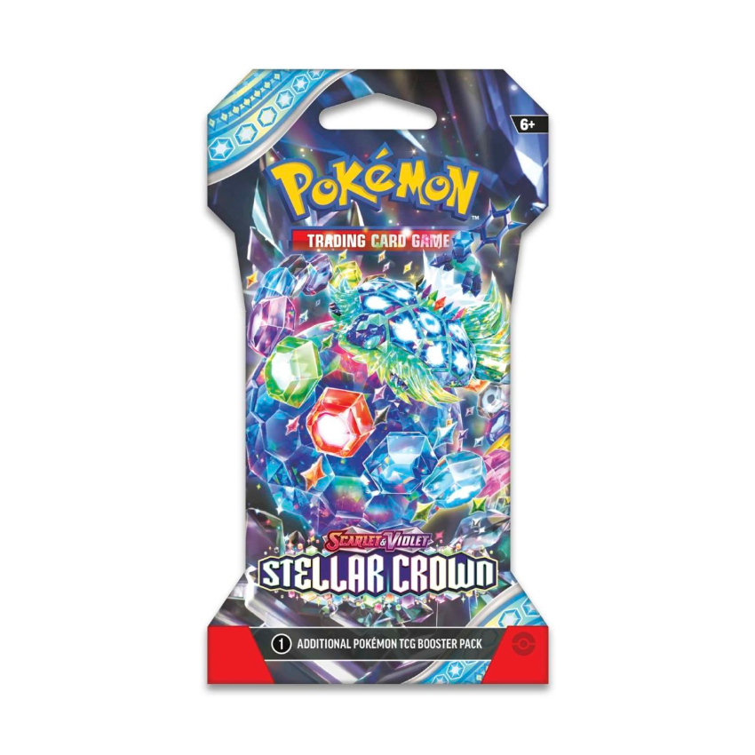 Stellar Crown SLEEVED Booster Pack – The Game Tree NZ
