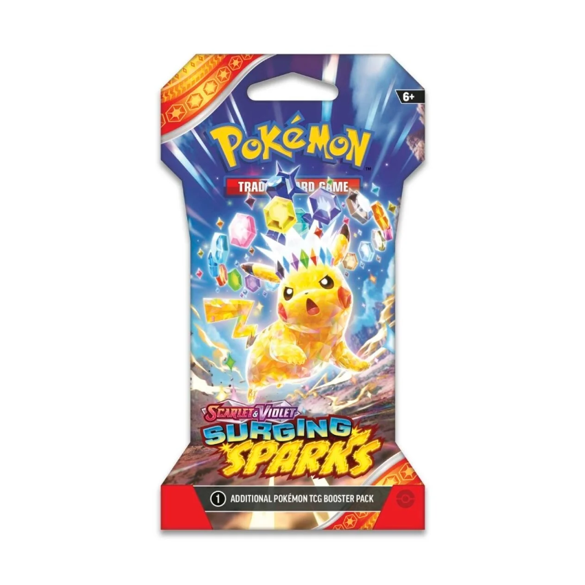 Surging Sparks SLEEVED Booster Pack – The Game Tree NZ