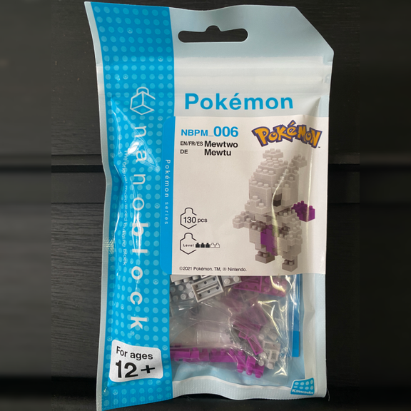 Mewtwo Nanoblock Set – The Game Tree NZ