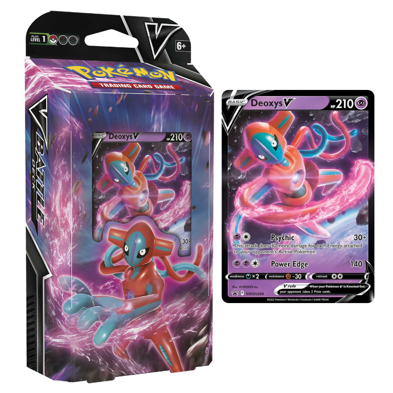 CLEARANCE! Deoxys V / Zeraora V Battle Deck – The Game Tree NZ